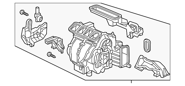 79106-TVA-A02 - AC & Heater Case 2018-2022 Honda Accord | Honda Parts ...