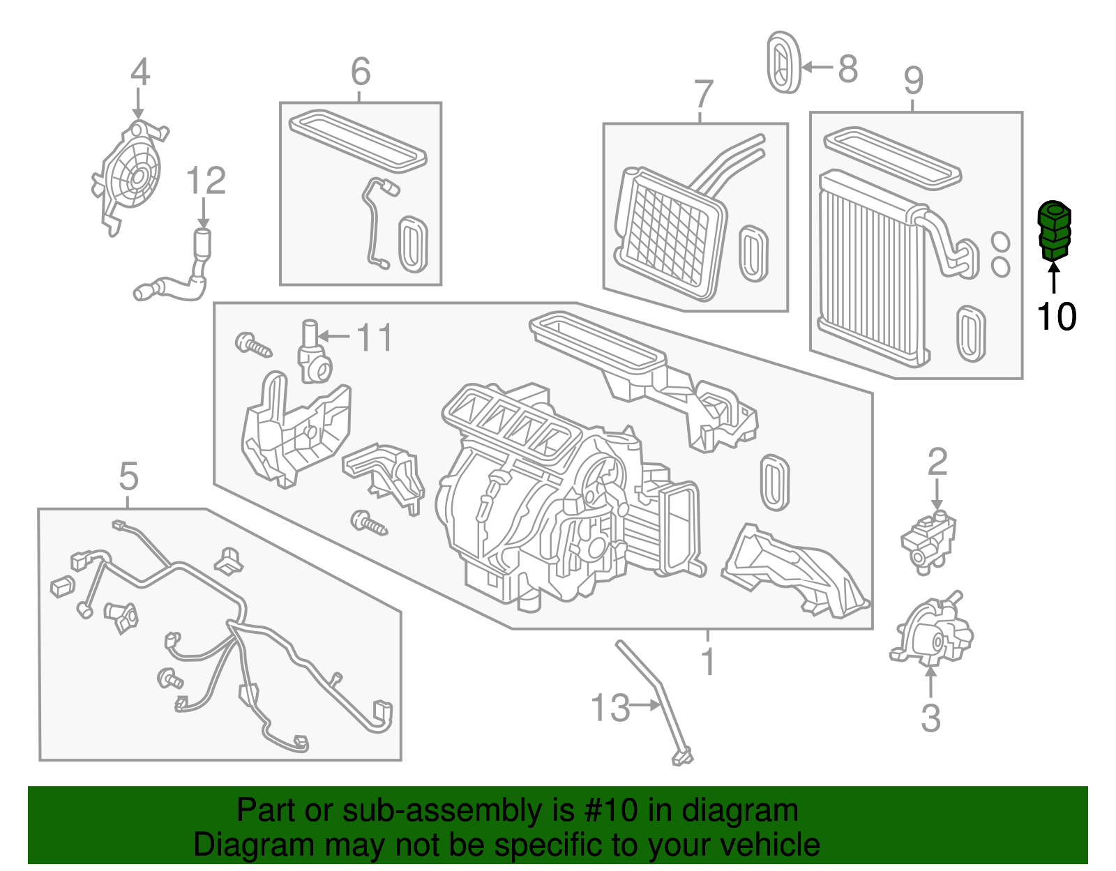 80220-TVA-A01 - 2018-2022 Honda Accord - Valve Assembly Expansion ...