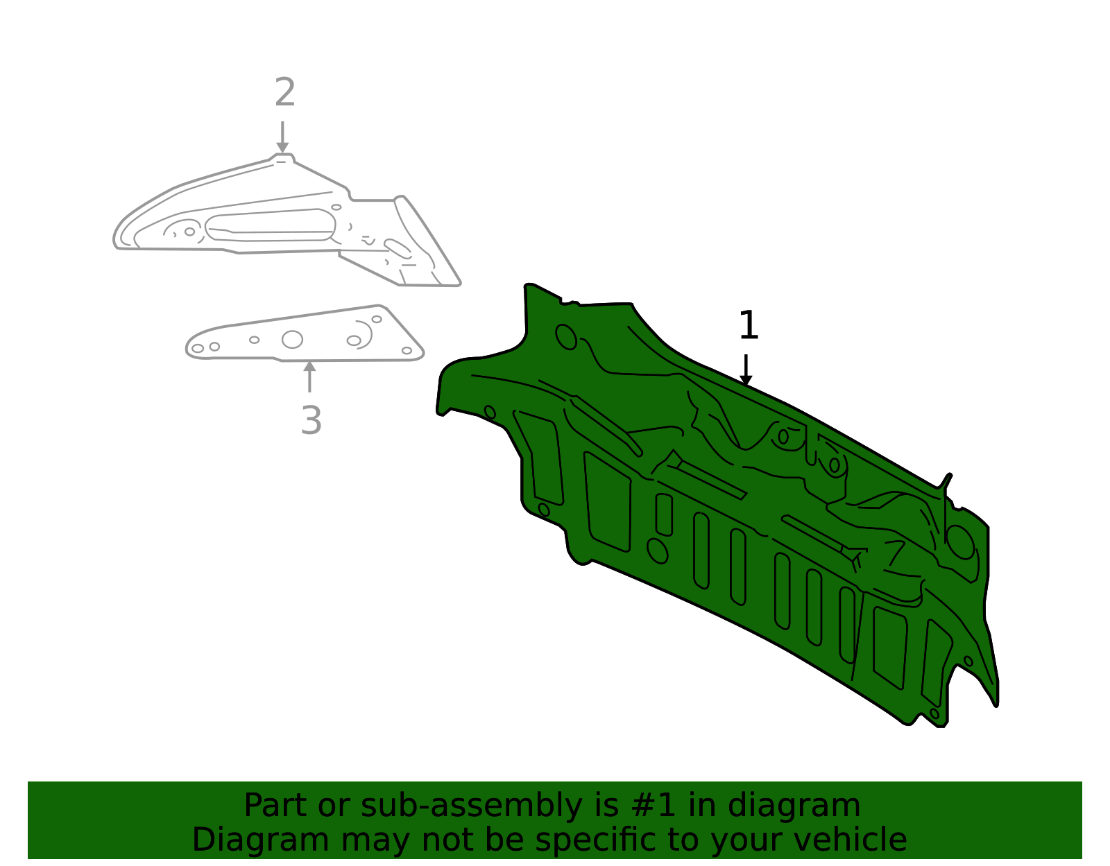 2009-2015 Jaguar Rear Body Panel C2Z4559 | JaguarParts.com