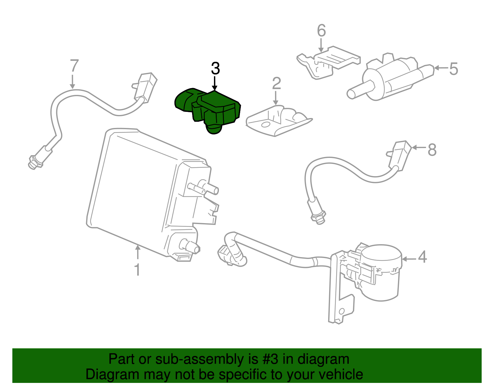 2008-2025 GM Map Sensor 12711681 | GM Parts Center