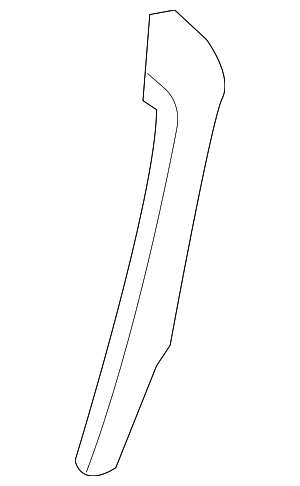 2016-2024 Chevrolet Camaro Front Bumper Fascia Reinforcement 84140556 ...