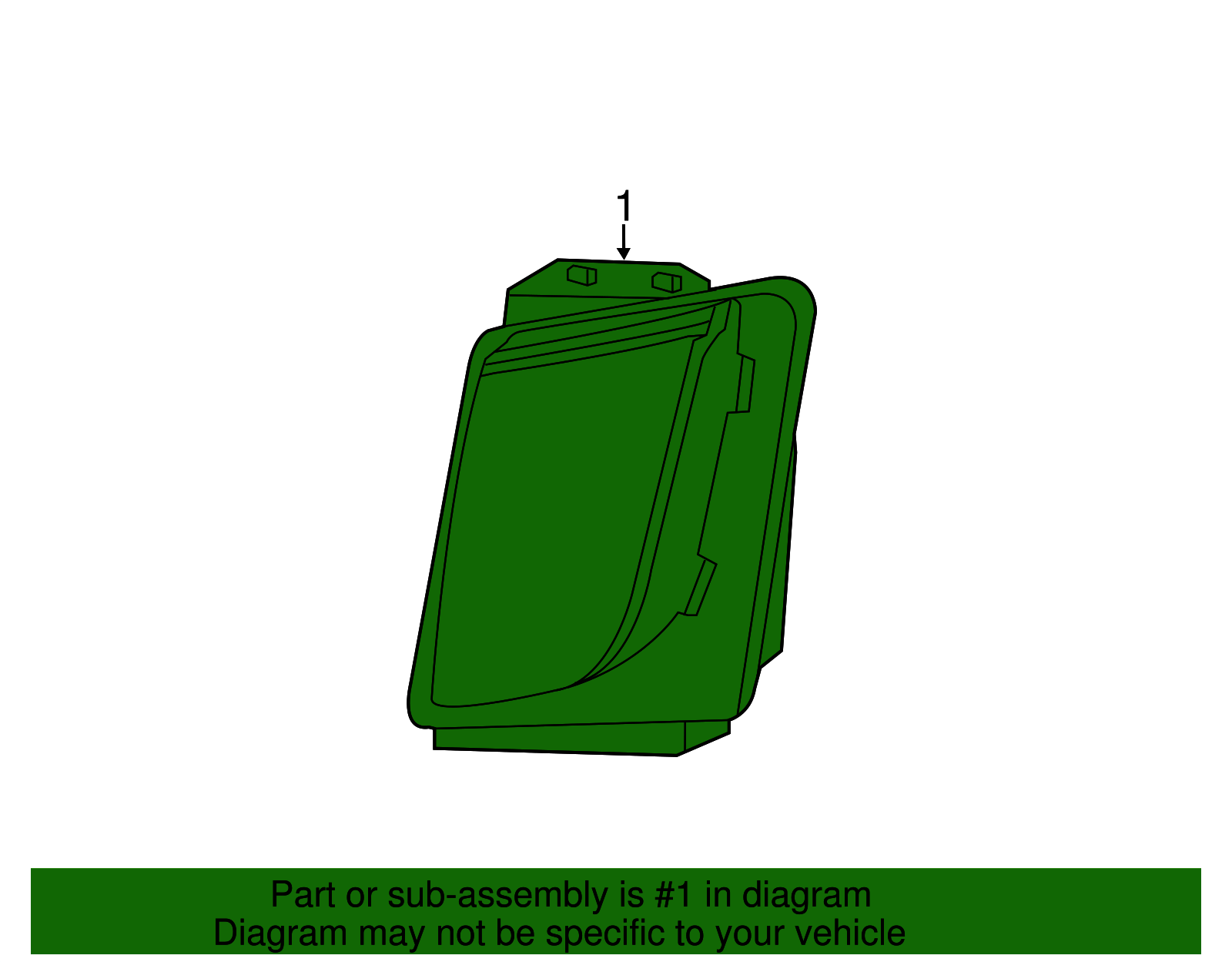 22988387 - 2013-2019 Cadillac ATS - Driver Side Daytime Running Lamp ...