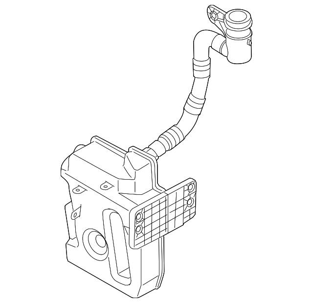 5K0-955-453-B - Washer Fluid Reservoir 2010-2014 Volkswagen | Wolfsburg ...
