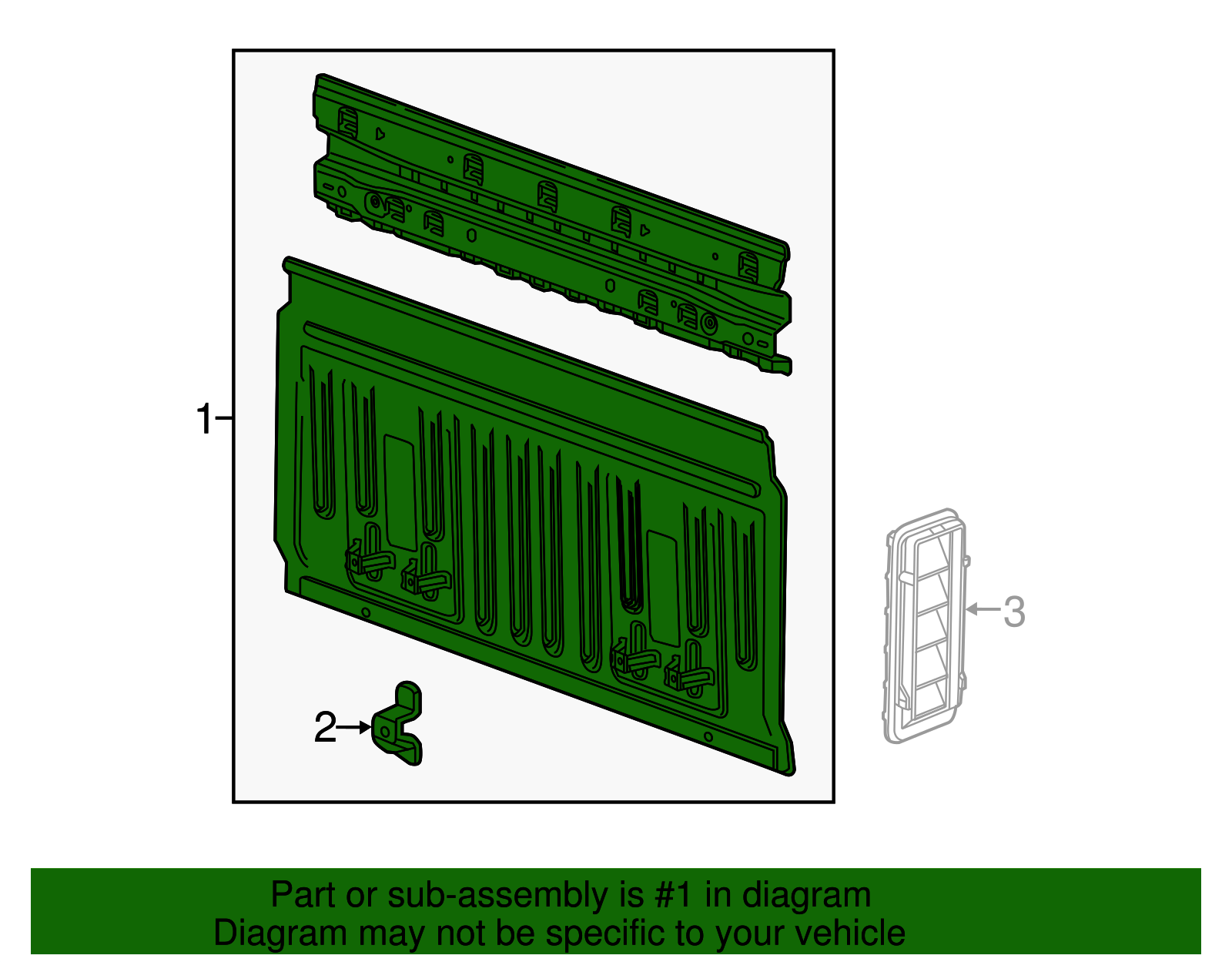 23290401 - 2015-2022 GM - Rear End Panel | Partners Chevy