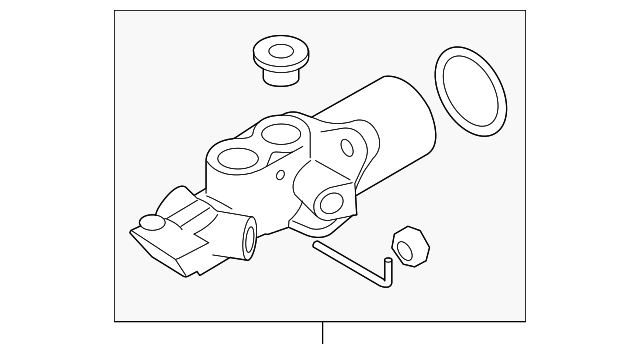 2006-2015 BMW Master Cylinder 34-33-6-785-664 | BMW OEM Parts