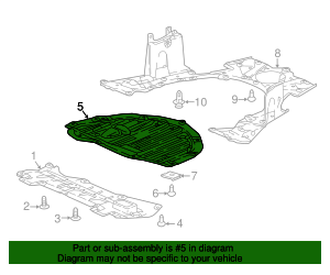 74112-TLA-A01 - Lid Engine Cover (Lower) - 2017-2020 Honda CR-V | Honda ...