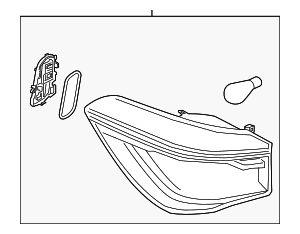 63-21-7-488-547 - 2016-2019 BMW X1 - Tail Lamp Assembly | BMWPartsHub
