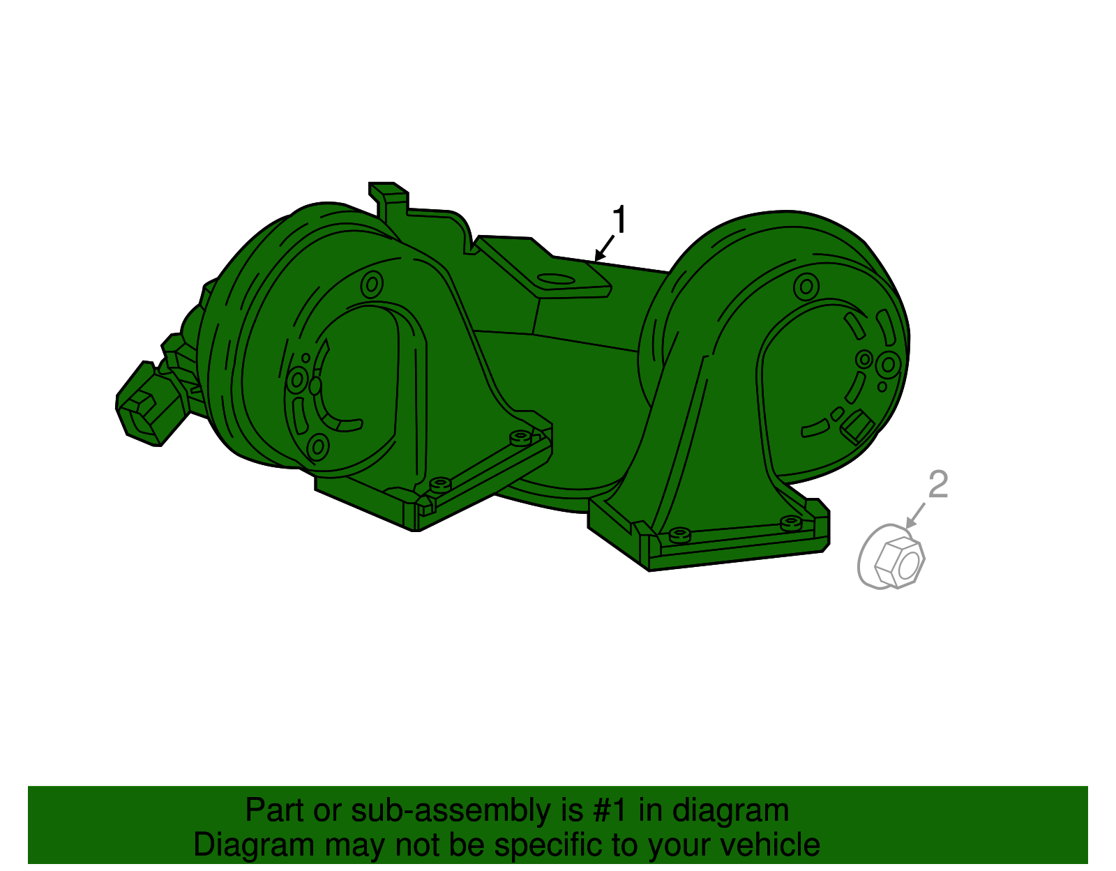 84121194 - 2016-2019 Chevrolet Volt - Dual Horn | Partners Chevy