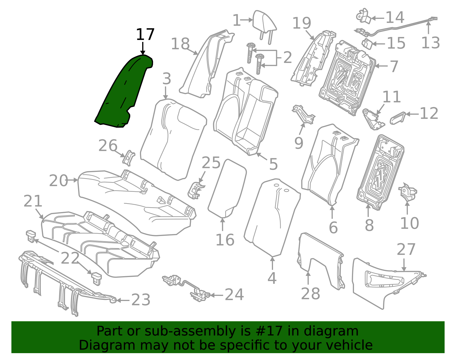 2025 Toyota Camry Bolster Cover 71088-AQ040-D0 | Toyota Parts Center