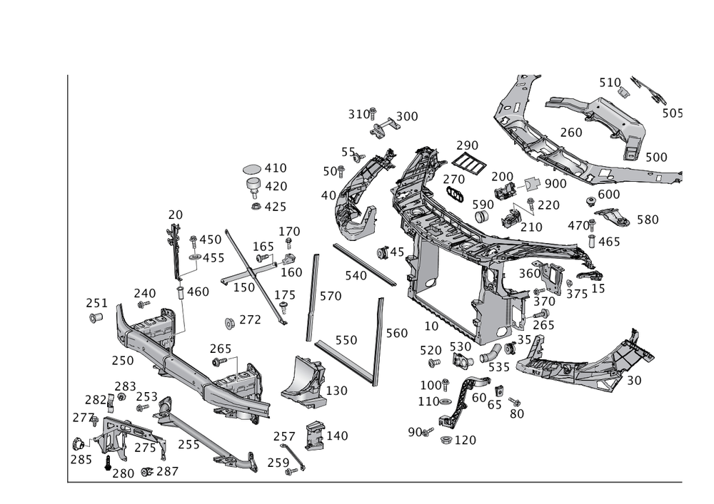 166-620-05-91 - 2013-2019 Mercedes-Benz - Frame, Lamp | Buy Mercedes ...