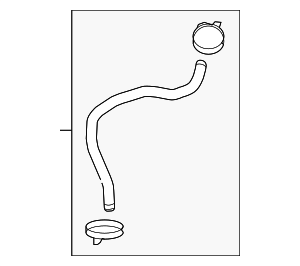 2010-2019 GM Power Steering Reservoir Line Hose 20967381 | Capital ...