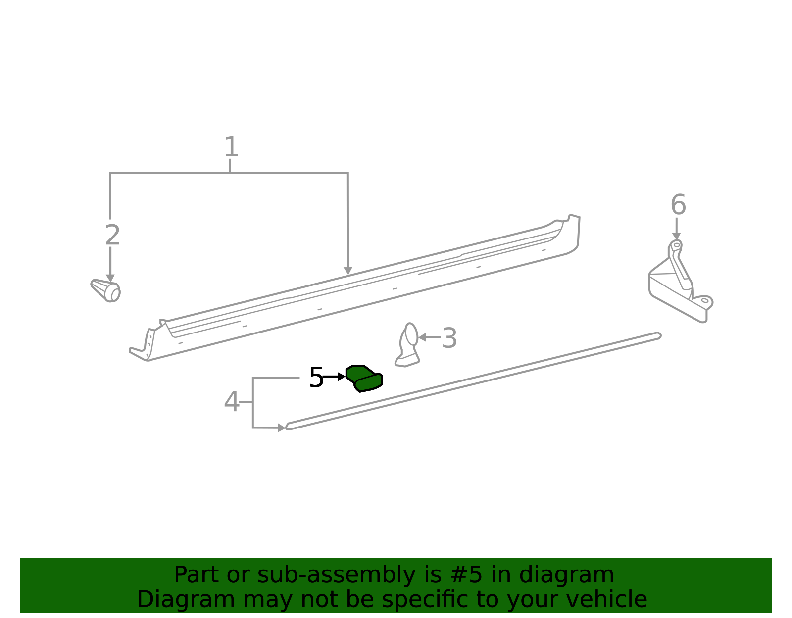 75865-AC010 - High-Quality Rocker Panel Molding Clip for 2005-2012 ...