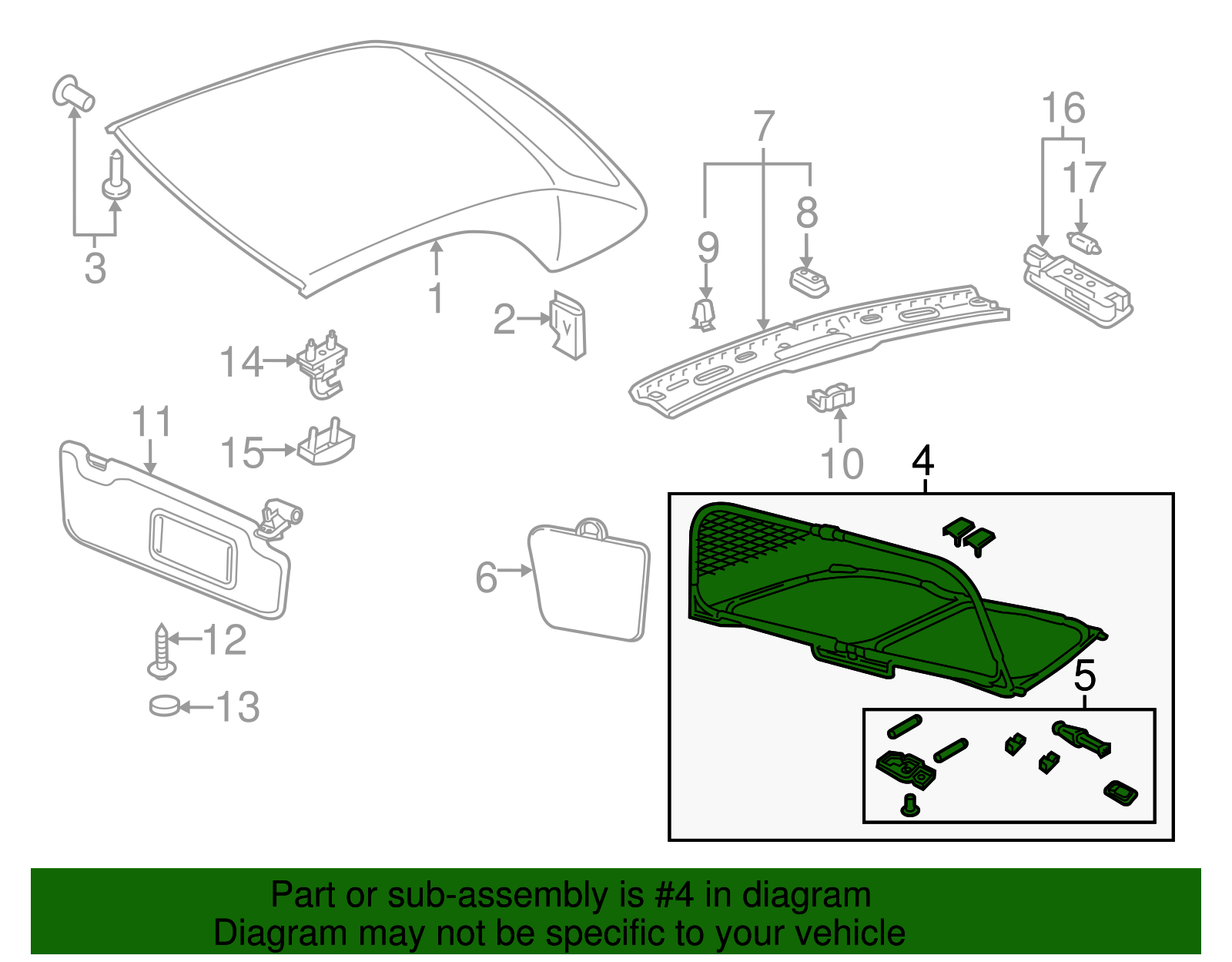 8V7-862-951-C - Air Deflector 2015-2019 Audi | Audi OEM Parts Guy