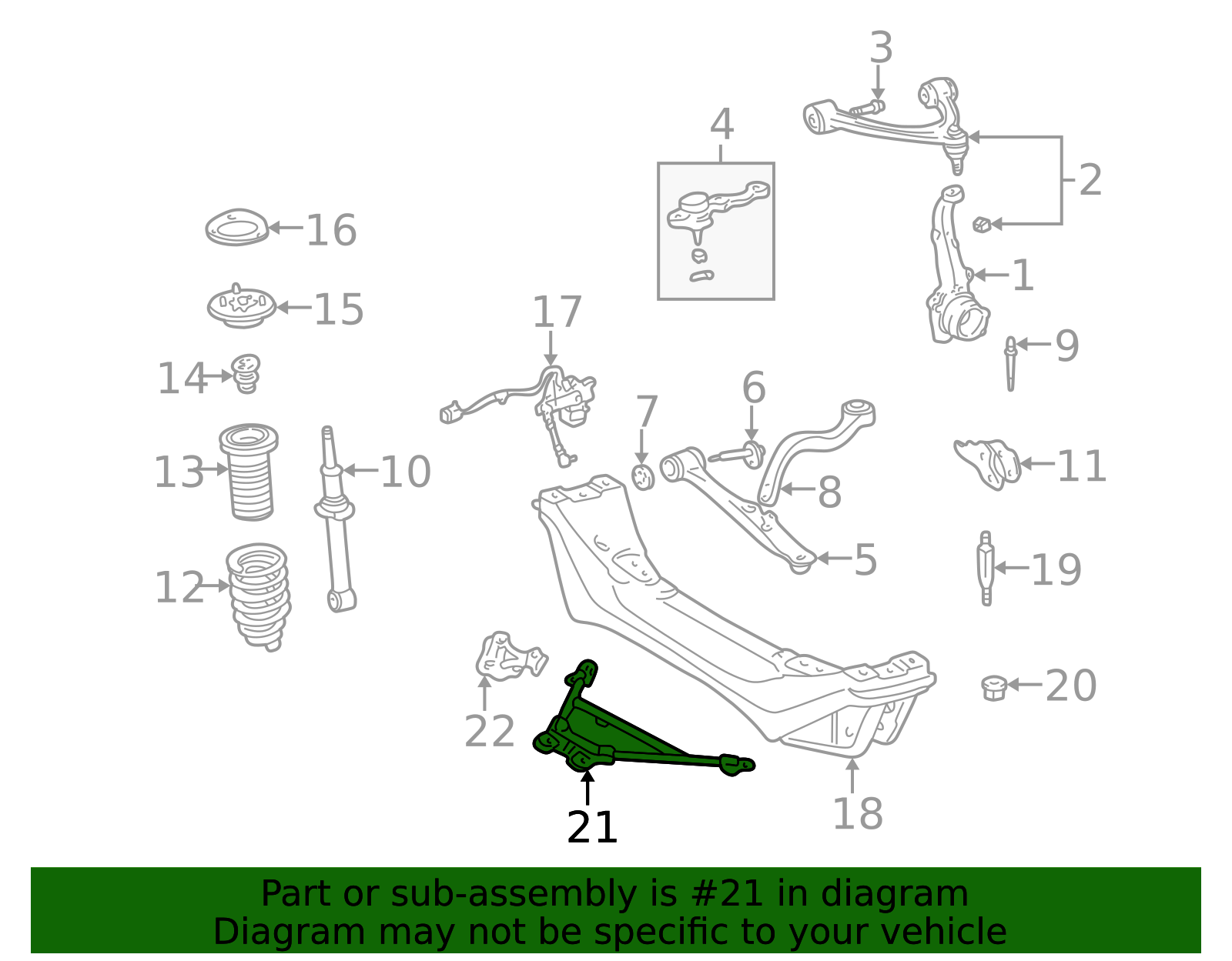 51403-30030 - Suspension Cross-Member Brace 1998-2005 Lexus | Lexus ...