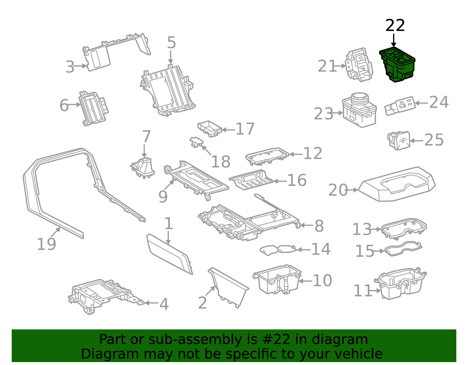 2025 Toyota Select Switch 84223-AN010 | Toyota Parts Center