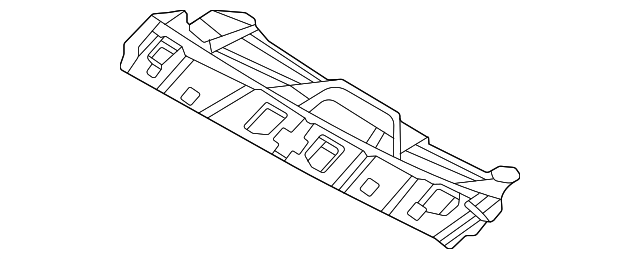 Bumper Cover Spacer Panel Bracket DGH9-50-162 | RealMazdaParts.com