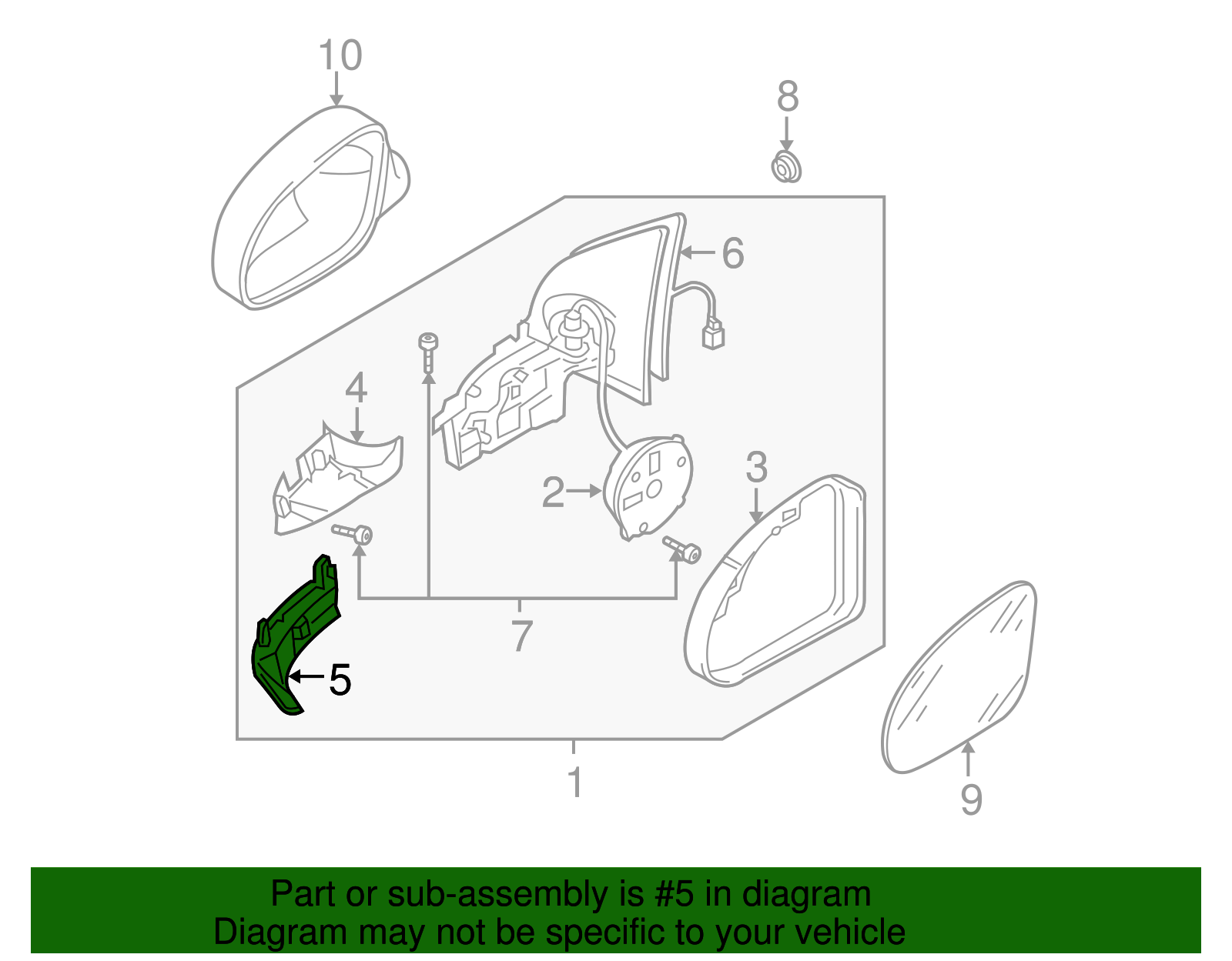 2004-2014 Volkswagen Signal Lamp 1K0-949-102 | vwpartscenter