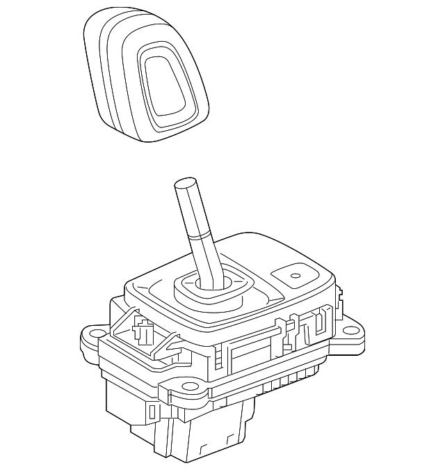 32335816 - 2019-2022 Volvo XC40 - Gear Shift Assembly | Volvo OEM Parts ...
