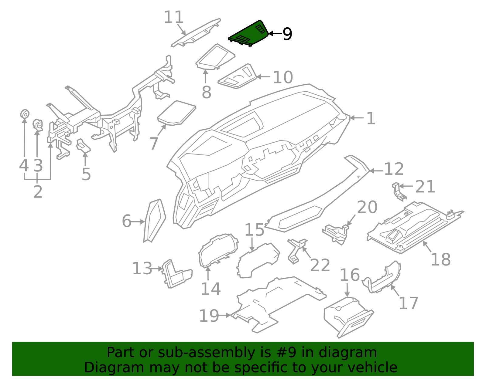 51-45-9-399-315 - Speaker Trim Panel - 2019-2025 BMW | BMW Parts Exchange