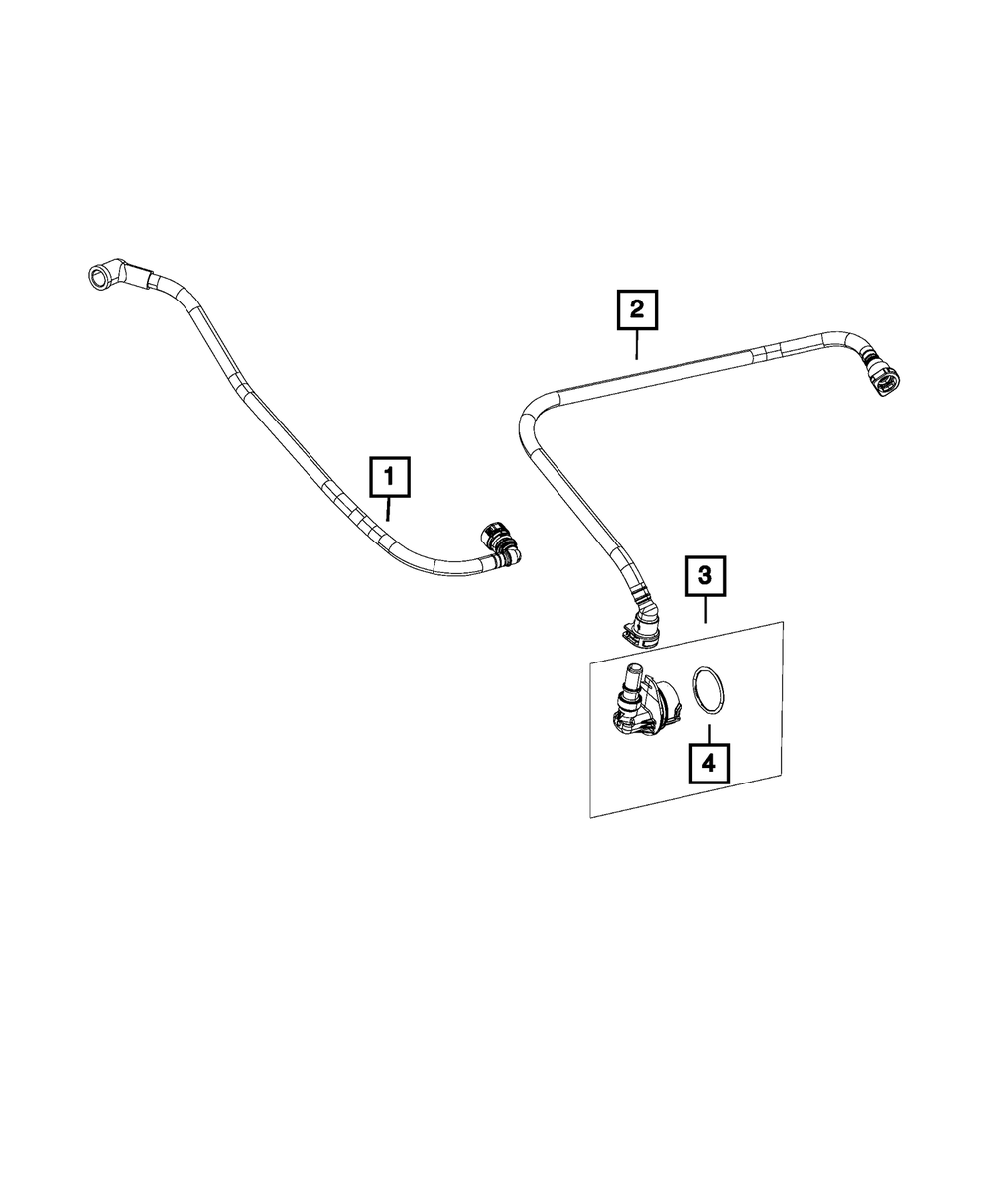 68210346AD - PCV Hose 2016-2026 Mopar | The Official Mopar eStore