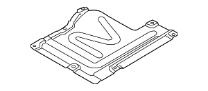 51757163562 - 2007-2013 BMW Center Shield (51-75-7-163-562) | BMW of ...