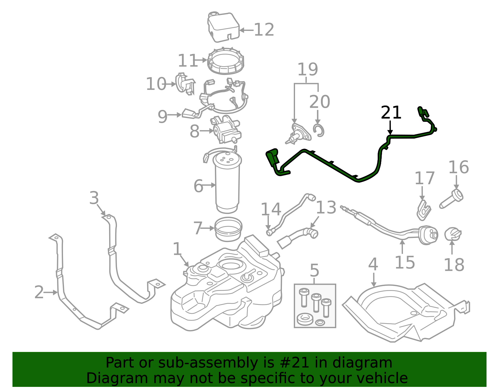CK4Z-5J249-B Diesel Exhaust Fluid (Def) Injector Feed Line ck4z5j249b ...