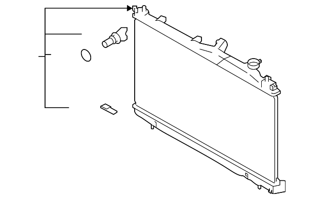 2019-2024 Subaru Forester Radiator Assembly 45111SJ000 | OEM Parts Online