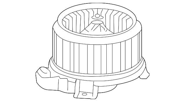Genuine Toyota Blower Motor part# 87103-0E040 for 2005-2019 Toyota ...