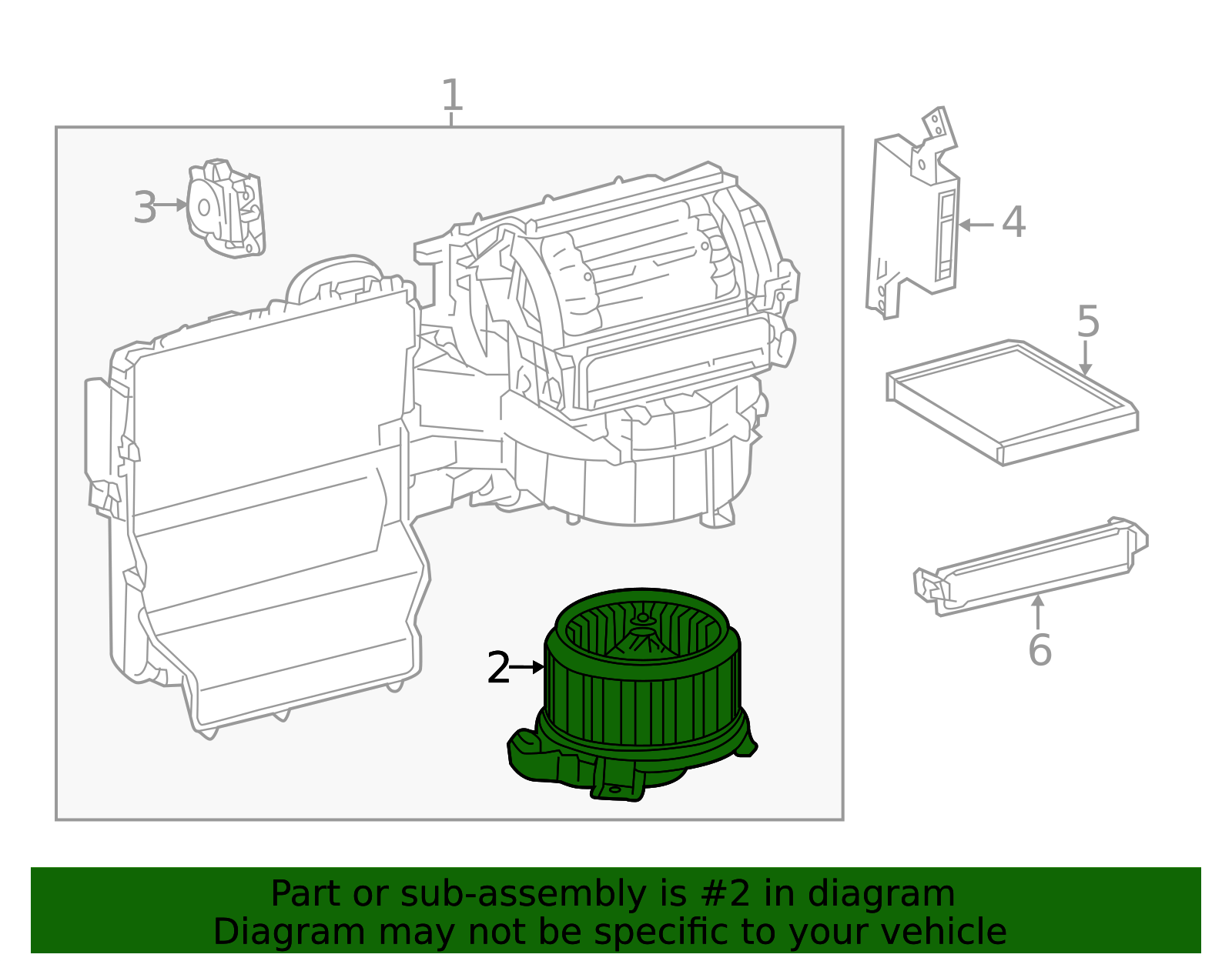 87103-0E040 - HVAC Blower Motor Assembly 2005-2019 Toyota | Brantford ...