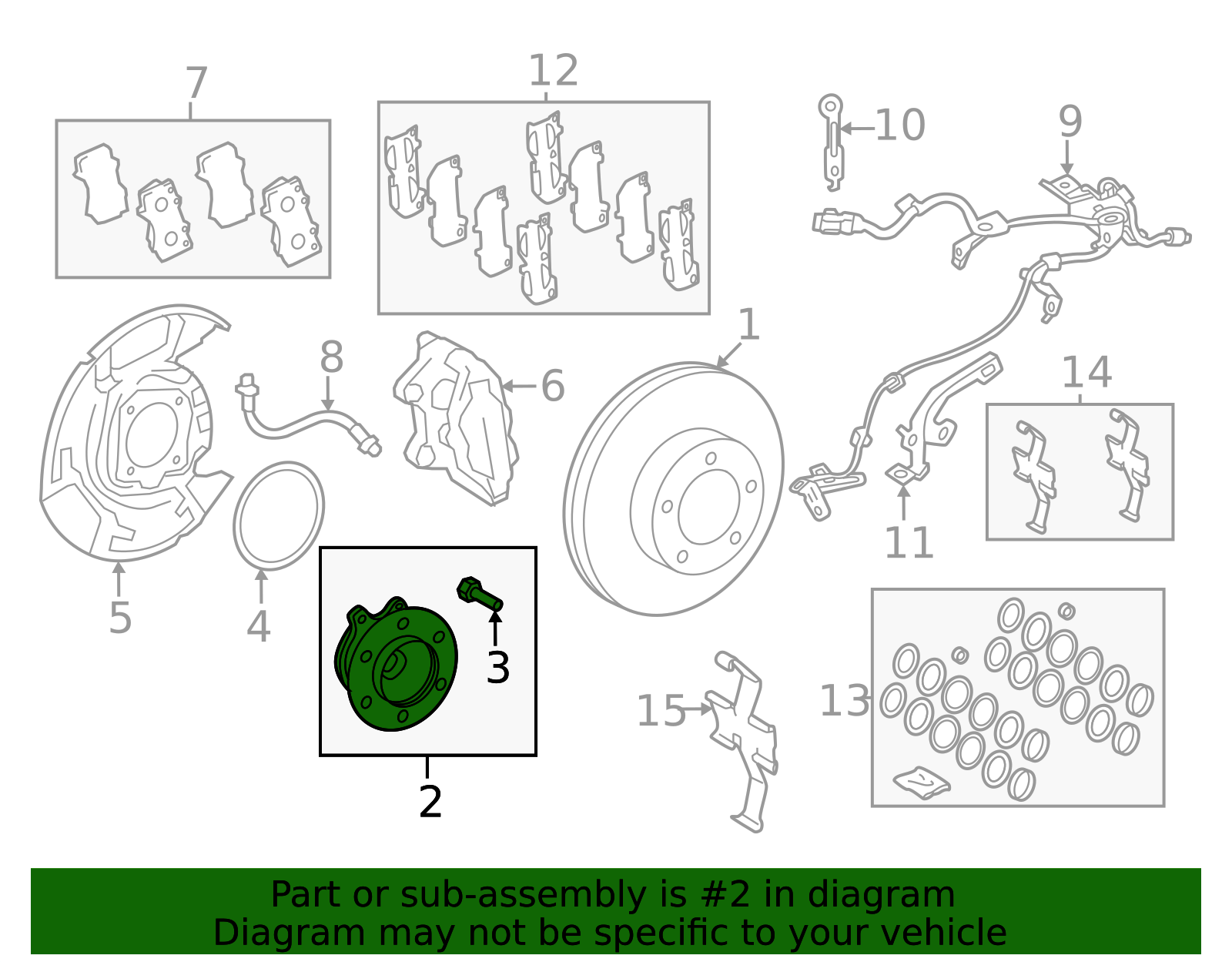 43550-0C020 - Hub Assembly Longo Toyota Parts