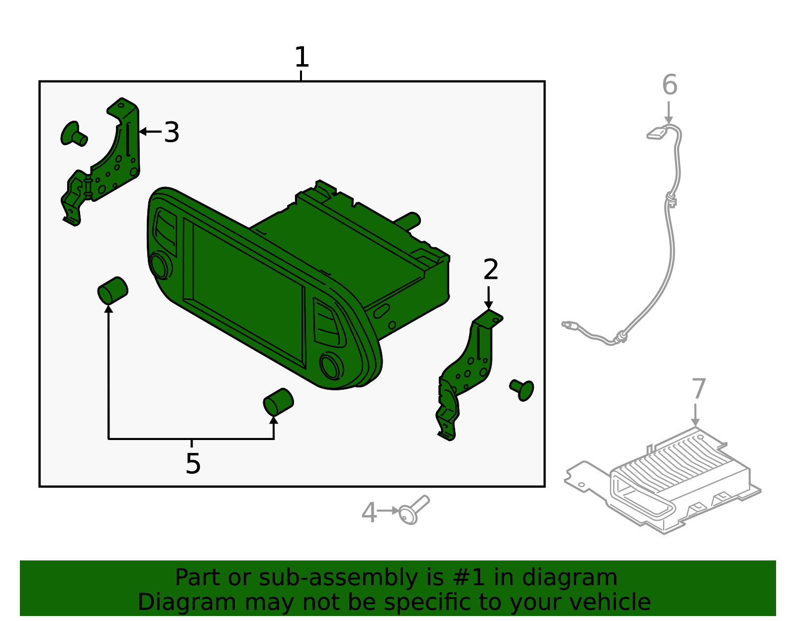 Hyundai - 96160-S2300-VCS - Receiver - 2019-2020 Hyundai Santa Fe | OEM ...