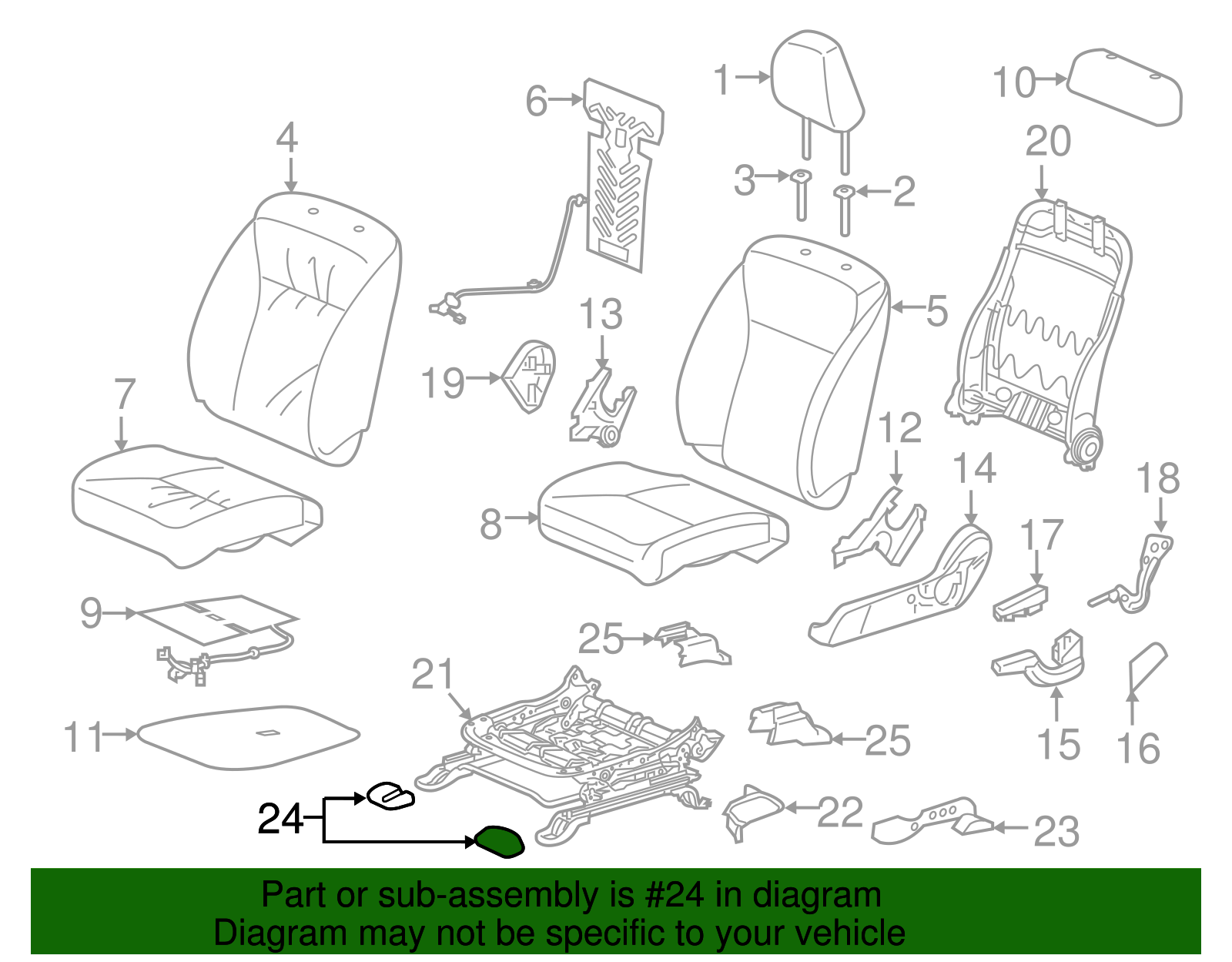 81504-T7A-J01ZA - Track Cover | All Discount Parts Store