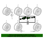 2017-2024 GM Tire Pressure Monitor (XL7 - 314.9MHz) 13540604 GM ...