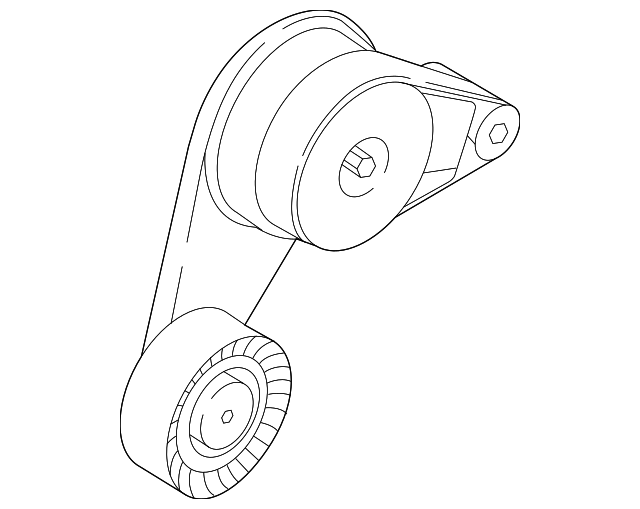 Genuine Tensioner for 2017-2021 Hyundai | Part# 25281-2E355 | Hyundai ...