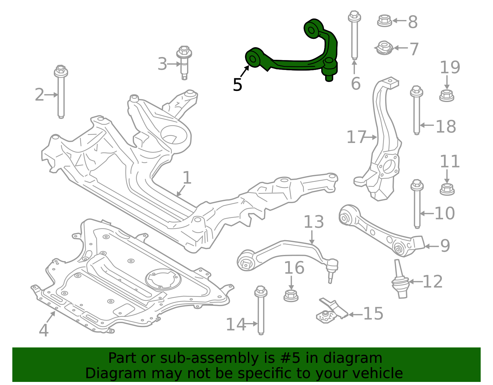 31-10-6-885-802 - Upper Control Arm 2019-2025 BMW | BMW Auto Parts ...