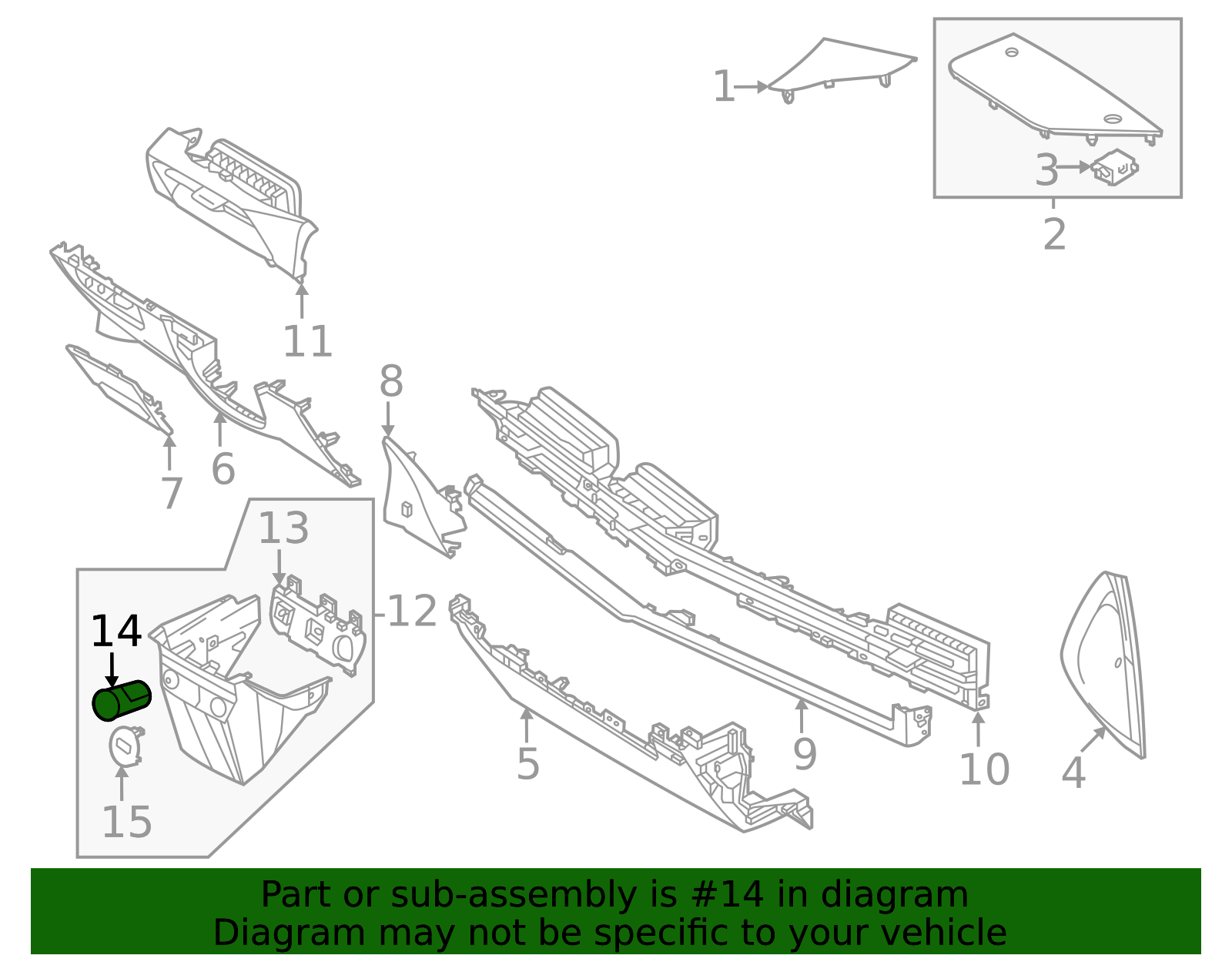 96125-CV000 - USB Port 2022-2024 Kia EV6 | Kia.Parts Store