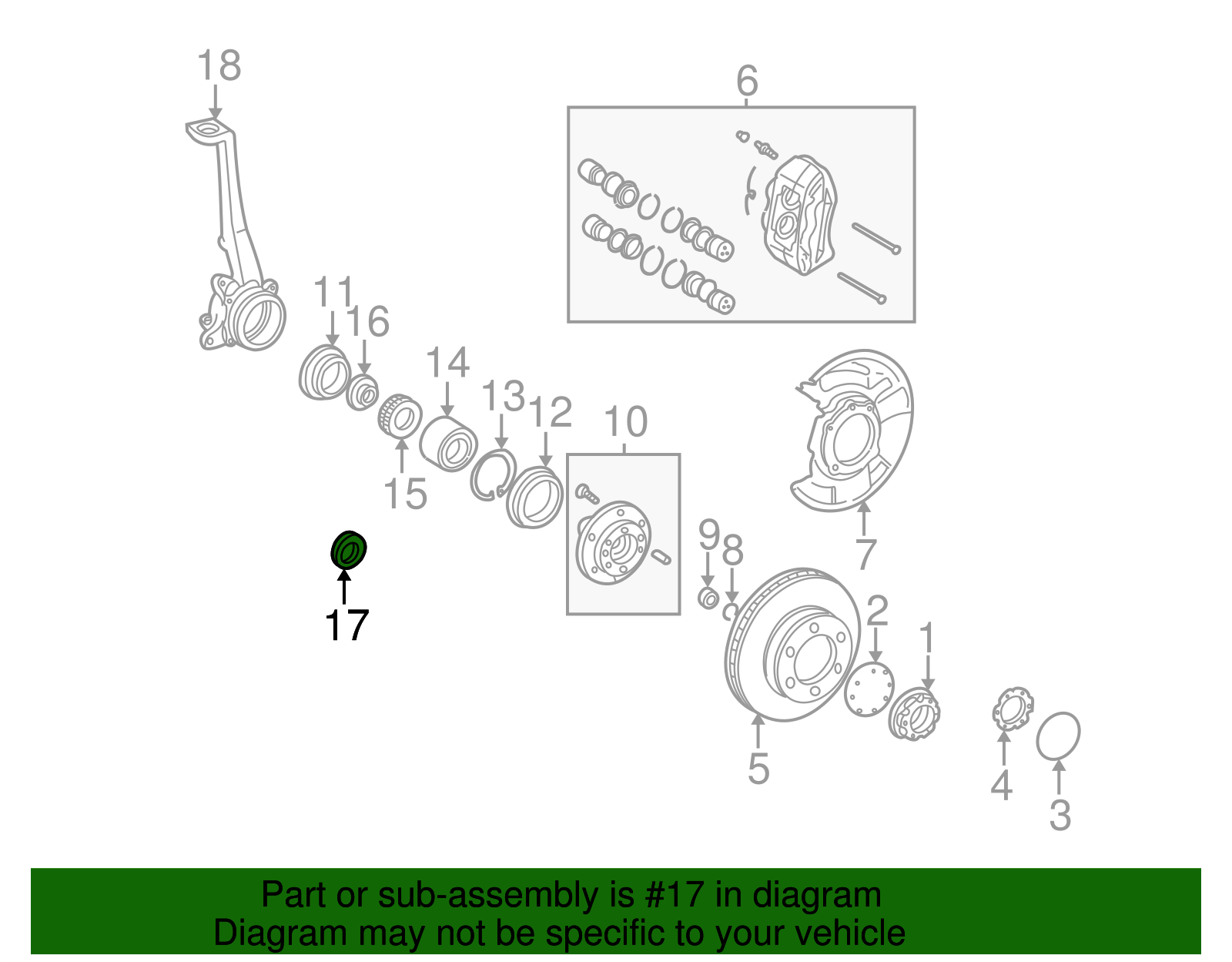 90560-52001 - Spacer 1995-2003 Toyota | Toyota San Diego Parts
