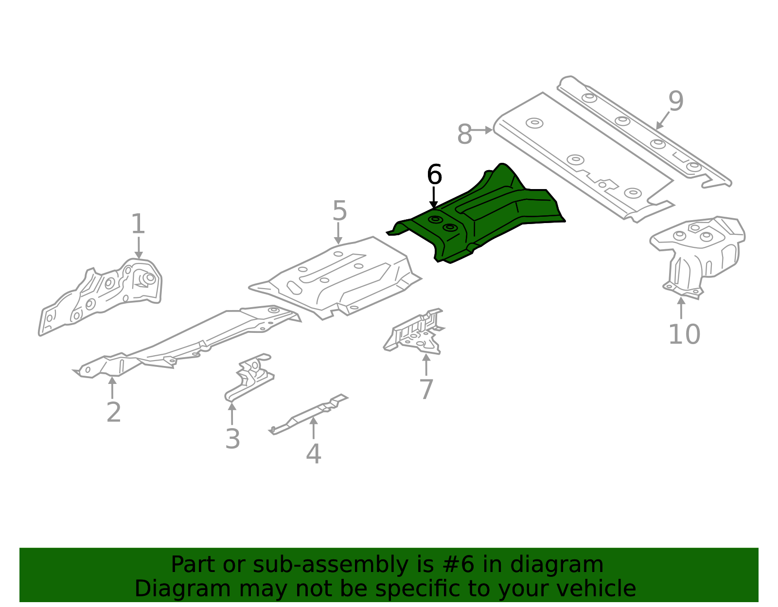 51-48-7-424-934 - 2019-2024 BMW - Heat Shield Bracket | BMWPartsHub