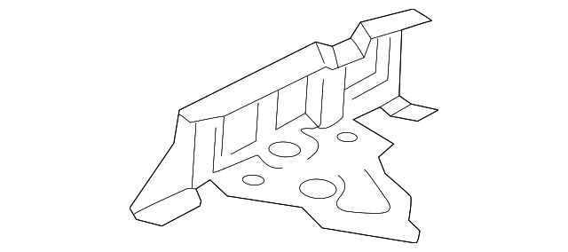 2019-2025 BMW | Muffler Shield | 51487424936 | BMW OEM Parts Store