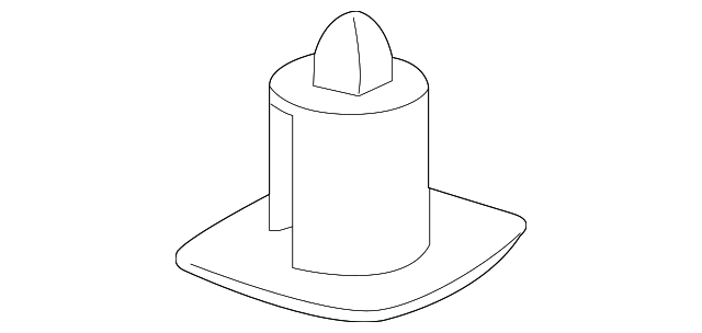 2007-2018 Volvo | Headliner Clip | 39853774 | My Swedish Parts