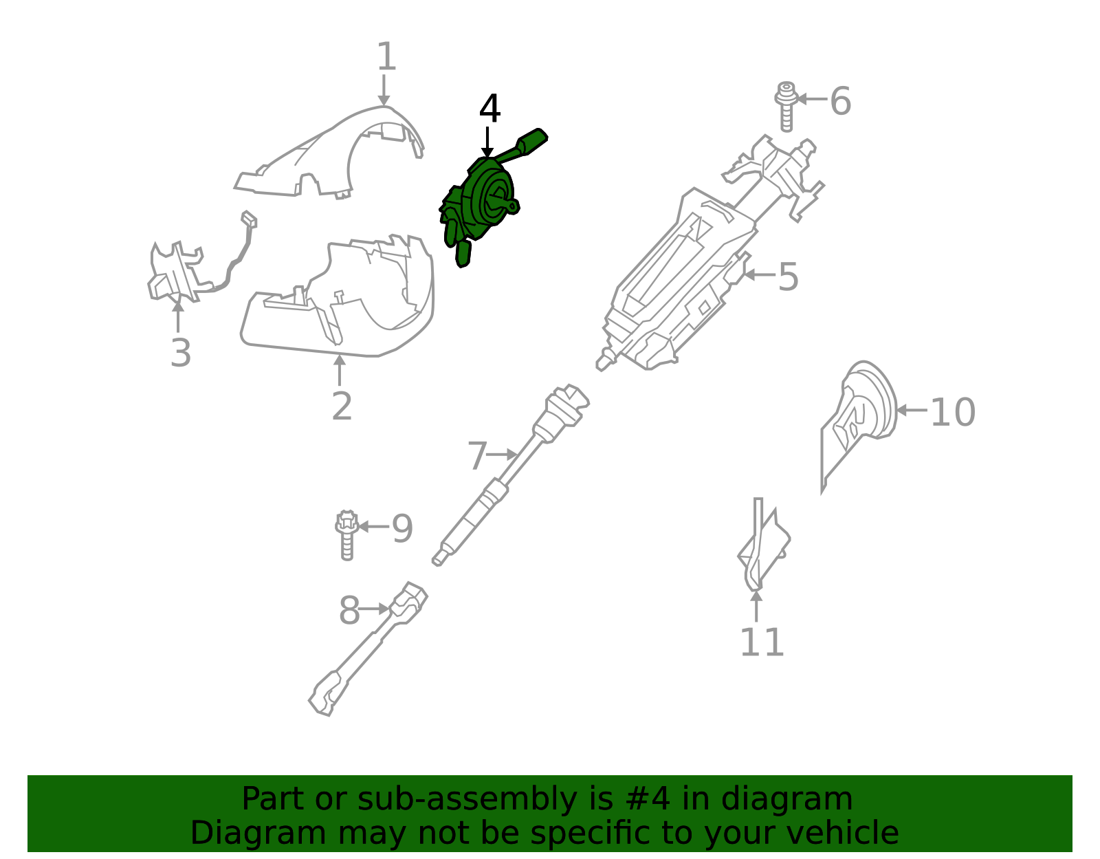 61-31-9-164-423 - Multi-Function Switch - BMW Parts Exchange