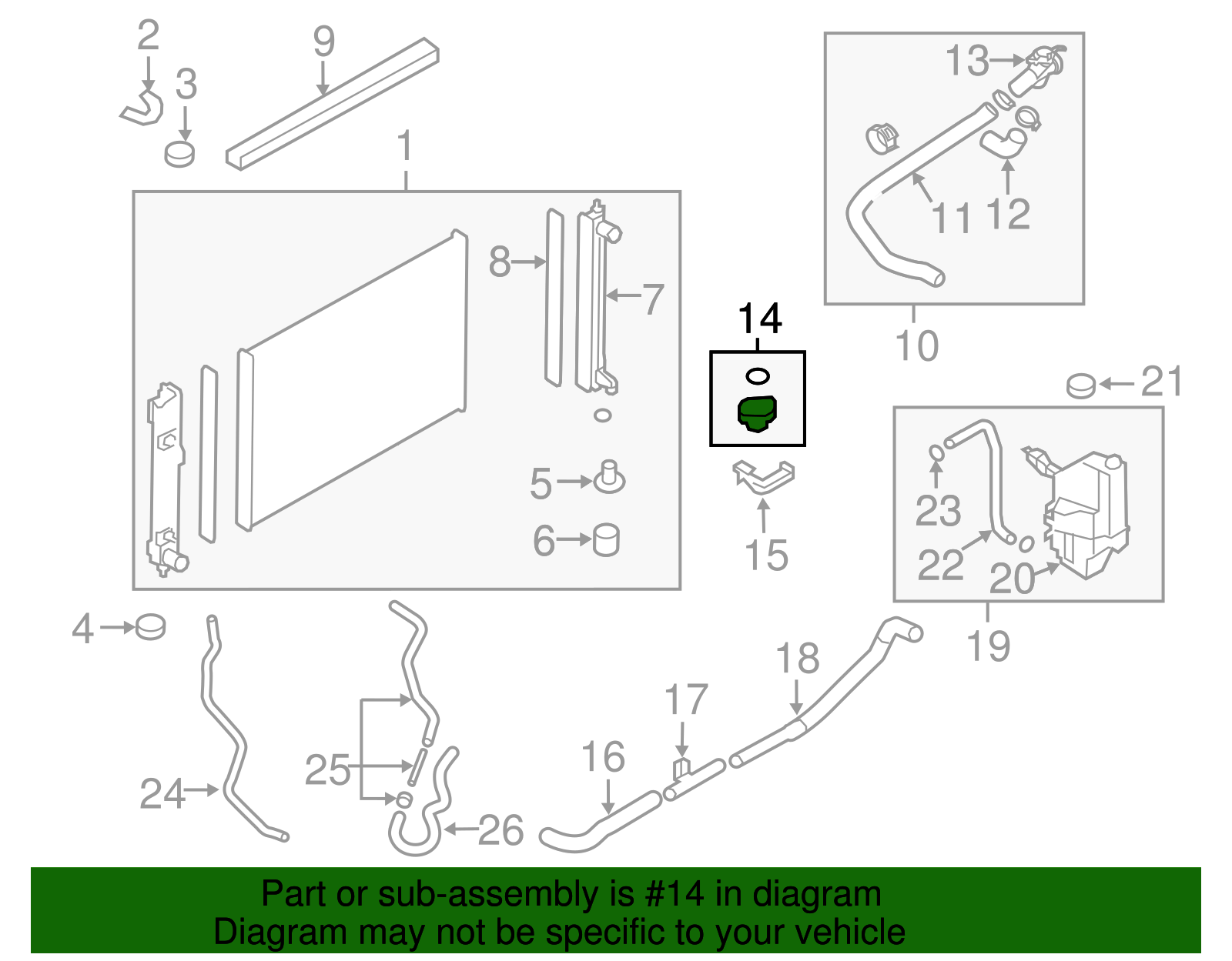 2007-2025 Nissan Cap 21430-8991A | OEM Parts Online