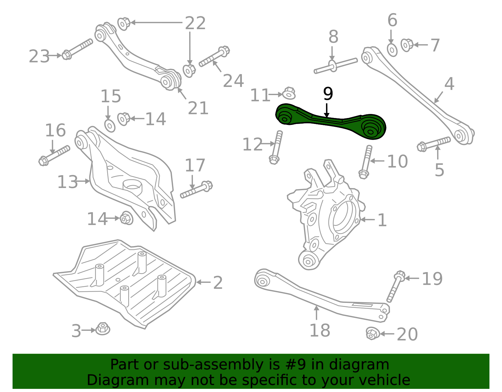 2020-2025 Toyota GR Supra Upper Link 48770-WAA02 | MotorMotor