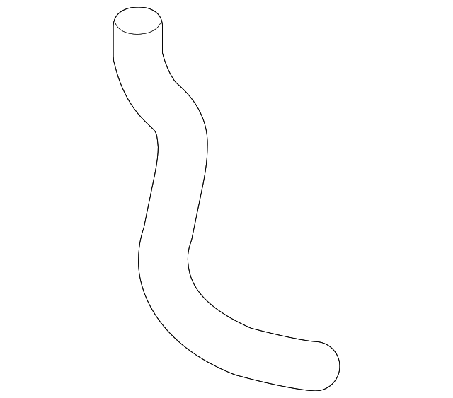 19502-RB0-000 - Lower Hose 2009-2010 Honda Fit | Honda Parts Online