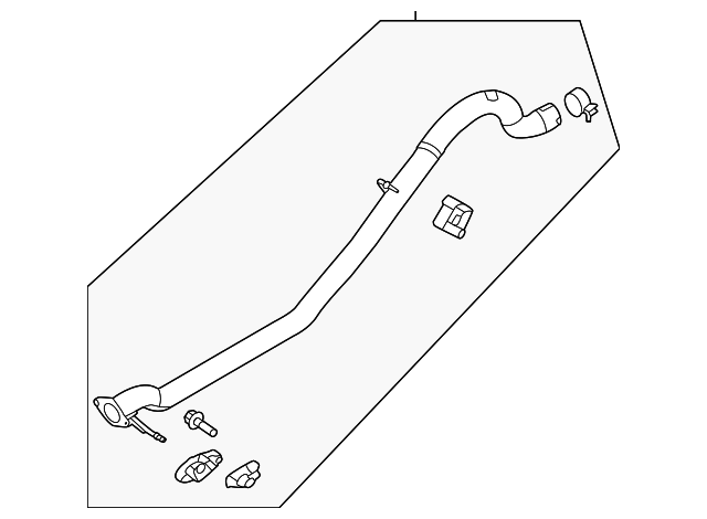 2021-2025 Ford Bronco Rear Pipe MB3Z-5A212-L | Awesome Parts Ford