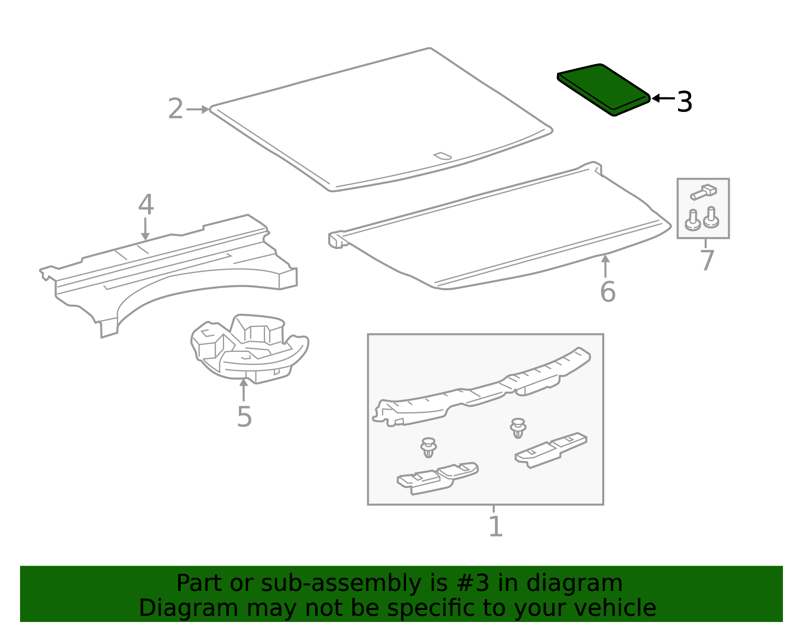 2019-2024 Toyota - Side Cover 58417-0R050-C0 | Sparks Parts