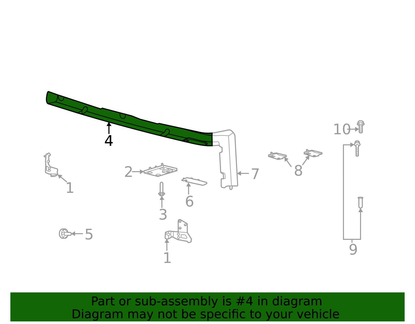 2021 Ford Bronco Upper Cover M2DZ-78205G49-AB | Miracle Ford Parts