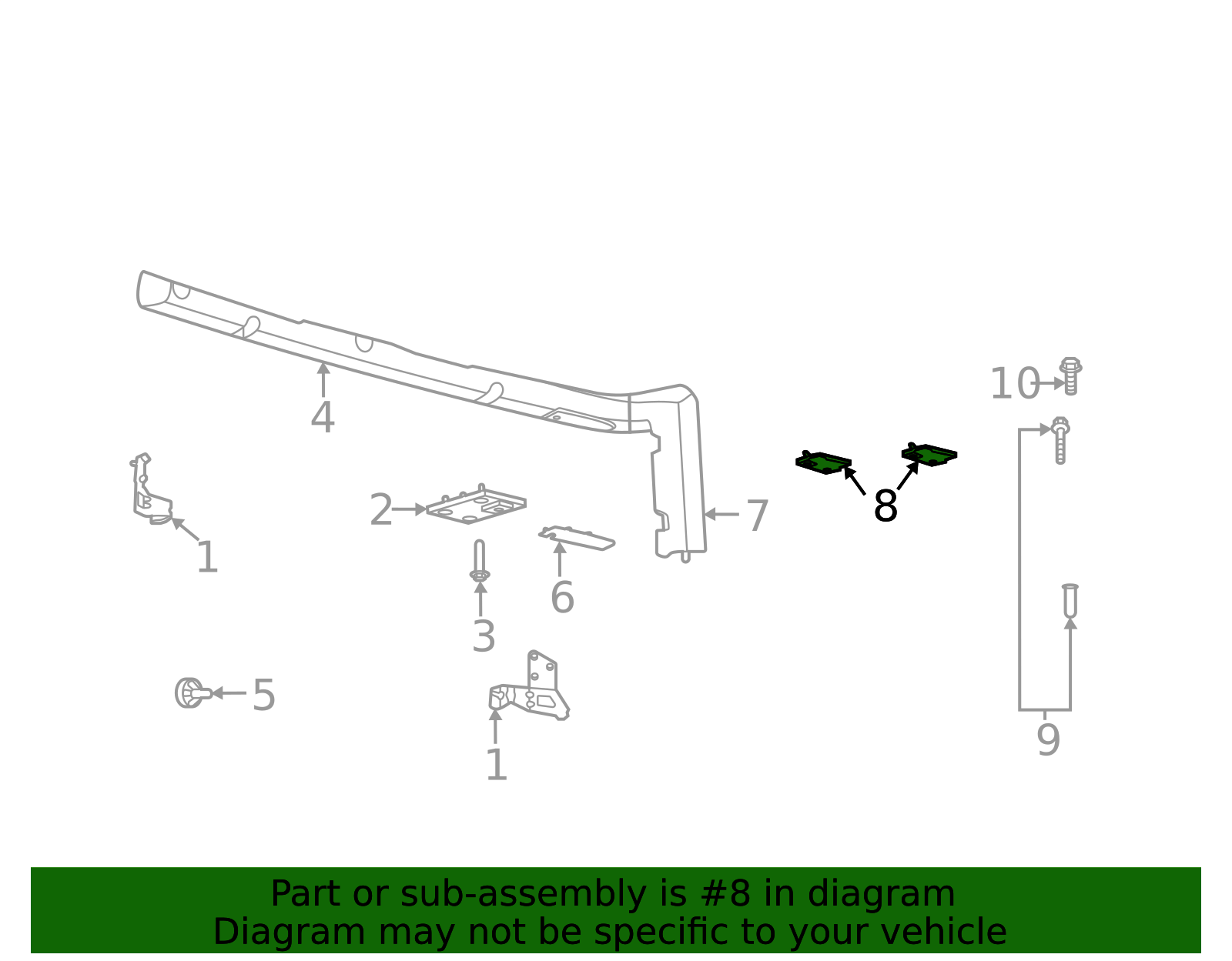 M2DZ-78205G43-AA - Link | Dealer Auto Parts