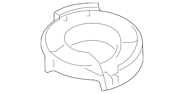 7p0411189a - Volkswagen Lower Seat Packing 2011-2017 Volkswagen Touareg ...