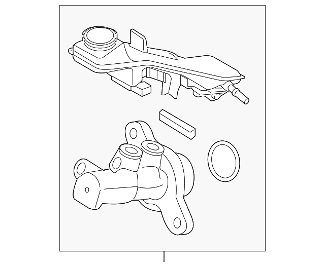 2016-2020 Toyota Master Cylinder 47201-WB001 | Toyota Parts Center